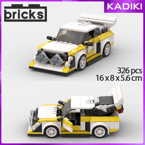 Jual Brick Car Audi Sport Quattro S1 E2 1985 Diecast Mobil Pajangan ...