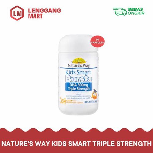 Jual Nature's Way Kids Smart Triple Strength DHA 300mg Softgel Capsules ...