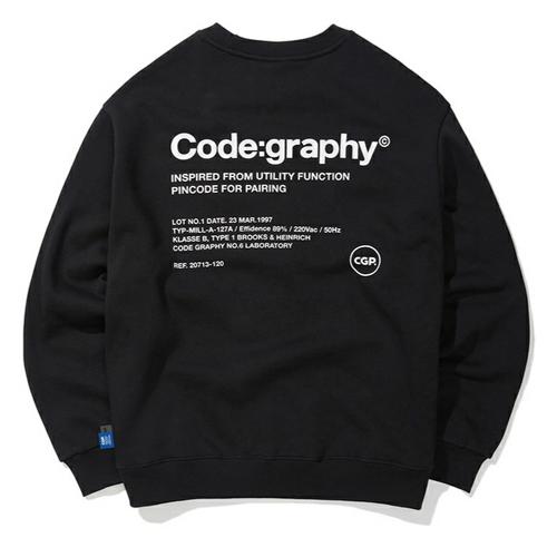 Jual Crewneck Codegraphy Original REFERENCE LOGO CREWNECK BLACK Code:graphy - Kab. Bogor - Ten ...