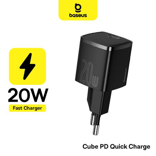 Promo BASEUS KEPALA CHARGER IPHONE PD 20W FAST CHARGING TYPE-C OUTPUT ...