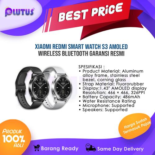 Jual Xiaomi Redmi Smart Watch S3 Amoled Wireless Bluetooth Garansi ...