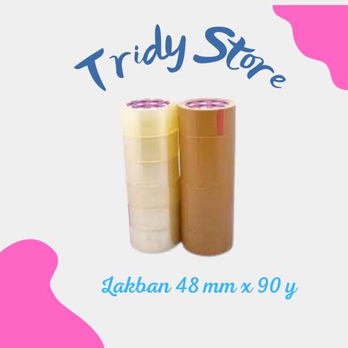 Jual lakban supreme 48 mm x 90y x 45 mic - Bening - Kota Medan - Tridy ...