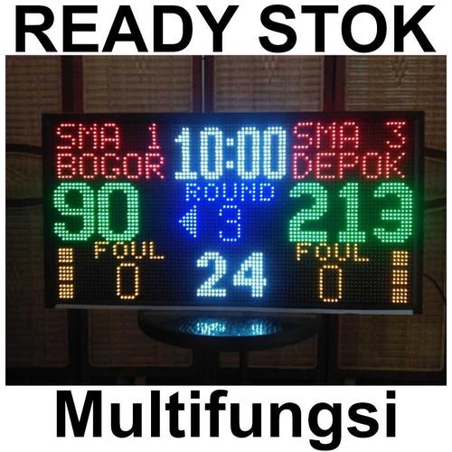 Jual Papan skor basket ShotClock Scoreboard Basketball Score board ...
