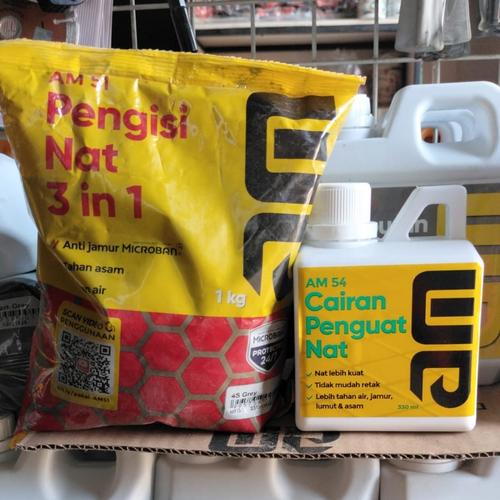 Jual Pengi Nat Am 51 1 kg+ Cairan Penguat Nat 330 Ml. - Am 51 Ready ...