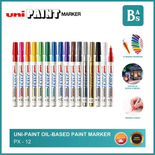 Jual Uni-Paint PX-21 Oil-Based Paint Marker - Yellow - Kota Denpasar ...