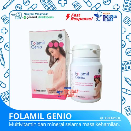 Jual FOLAMIL GENIO BOTOL @ 30 CAPS - Kota Palembang - APOTEK MANGGALA ...