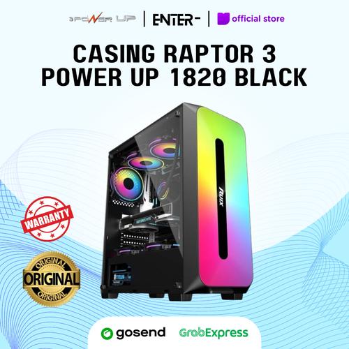 Jual CASING RAPTOR 3 POWER UP 1820 BLACK/ CASING PC - Kota Batam ...