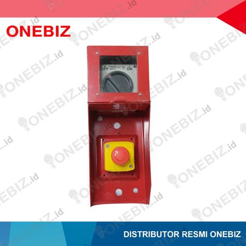 Jual Box loto complete,clipsal 10A, emergency stop,padlock red 2 ...