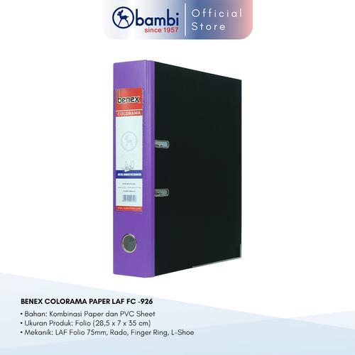 Promo Benex COLORAMA Ordner Folio / Lever Arch File Size 75 mm - 926 ...