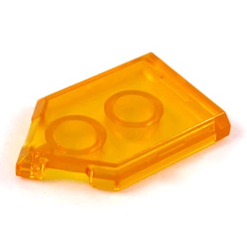 Jual Lego Trans - Orange Part 22385 Tile, Modified 2 x 3 Pentagonal ...