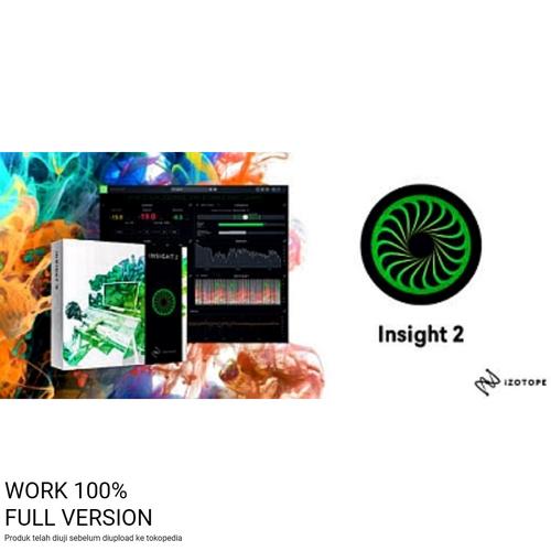 Jual iZotope - Insight 2 - Analisis Audio Lengkap untuk Mix dan Mastering - win - Kota Serang ...