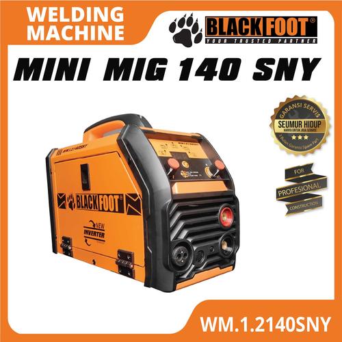 Promo Mesin Las Blackfoot Inverter Mini Mig-140 Synergy SNY FCW, MMA ...