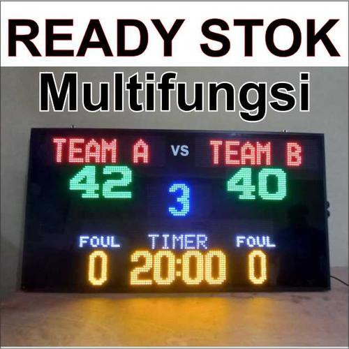 Jual Scoreboard Multi Fungsi 150x80 Score Board | Papan Skor Digital ...