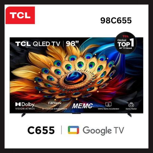 Jual TCL 98C655 QLED PRO 4K DOLBY ATMOS 144HZ VRR GOOGLE TV GARANSI ...