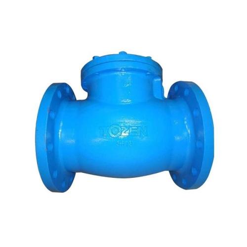 Jual swing check valve 10"inch cast iron jis 10k tozen flange - Jakarta ...