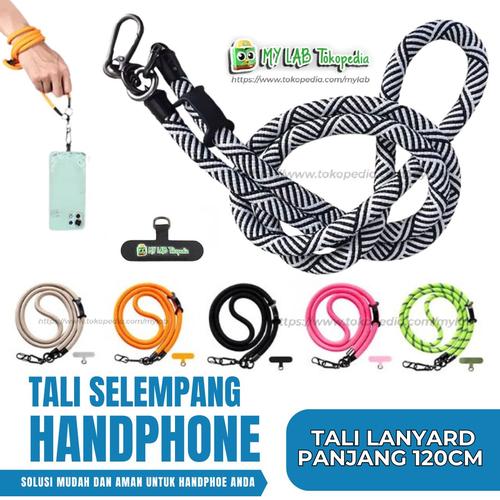 Jual Strap Tali Lanyard Gantung Hp Kamera Id Card Universal Panjang ...