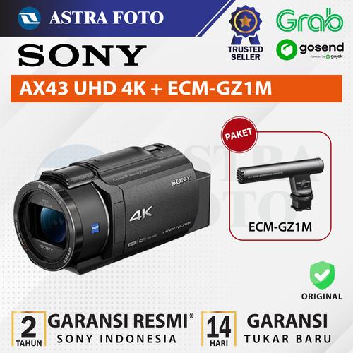 Promo Sony FDR AX43 Sony AX43 UHD 4K Handycam Camcorder GARANSI RESMI ...