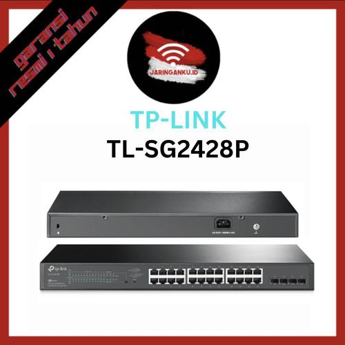 Jual TP-Link TL-SG2428P JetStream 28-Port Gigabit Smart Switch with 24 ...