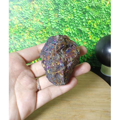 Jual Rough Natural Rainbow Pyrite Chalcopyrite Peacock Mystic Ore (3 ...