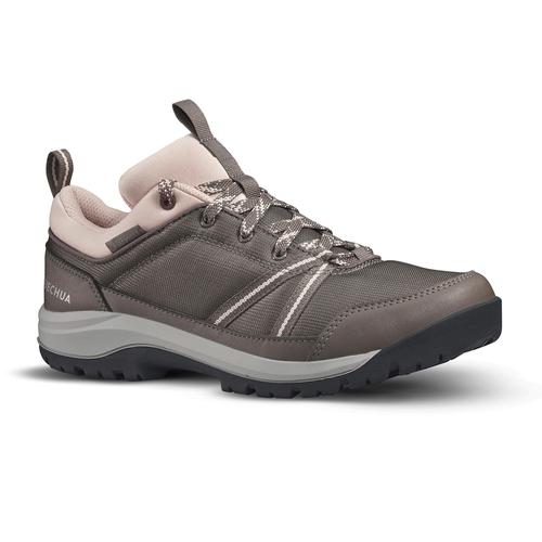 Promo Decathlon QUECHUA Sepatu Gunung Wanita NH150 WP - Coklat ...