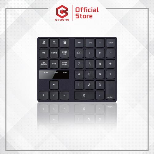 Promo CYBORG 35 Keys Numeric Keypad NP-088 Dual Mode Wireless / Cable ...
