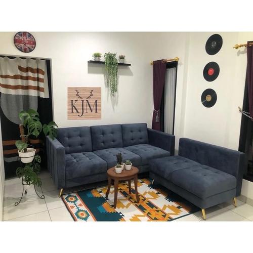 Jual SOFA L PUTUS SOFA MINIMALIS SOFA RUANG TAMU SOFA DUDUK KURSI DUDUK ...