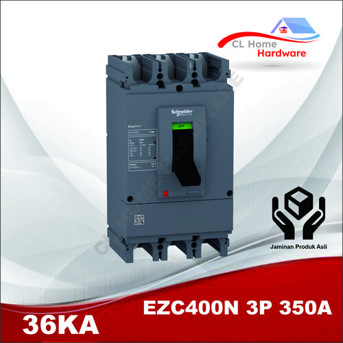 Jual MCCB EZC400N 3P 350A SCHNEIDER 3 Phase 350 Ampere 36kA ...