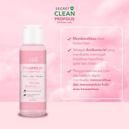 Jual Secret Clean Propolis Feminine Intimate Wash 100 ml - Jakarta ...