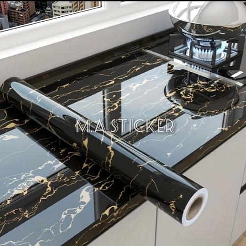 Jual STIKER MARMER MARBLE GLOSSY TEBAL MEJA KAYU ANTI AIR MINYAK DAN ...