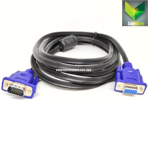 Jual KABEL VGA MALE FEMALE 1.5M VGA EXTENSION PERPANJANGAN 1.5 M - Kota Surakarta - SOLO MICRO ...