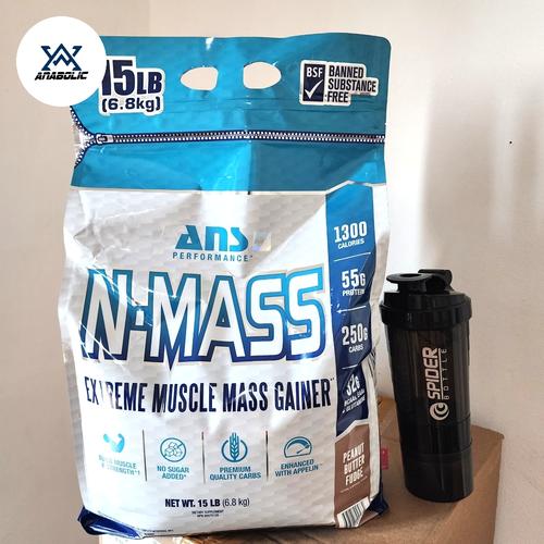 Jual ANS NMASS N MASS 15 LBS 15LBS 15LB 15 LB WEIGHT GAINER - Vanila ...