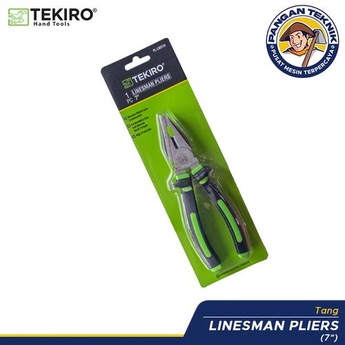Jual Tang Kombinasi Tekiro 7 INCH | Linesman Pliers 7" | TANG TEKIRO ...