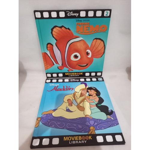 Jual Disney Movie Book Hard Cover Aladin Tarzan Toy Story Nemo Pooh ...
