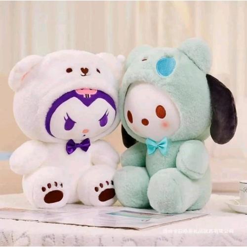 Promo Boneka sanrio kuromi hoodie pochaco jumbo 60cm halus banget mewah ...