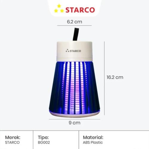 Jual STARCO MINI INSECT KILLER LAMPU UV SERANGGA NYAMUK BG 002 ...