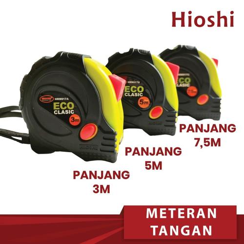 Jual METERAN TANGAN / METERAN HIOSHI/ METERAN HIOSHI BERBAGAI UKURAN ...