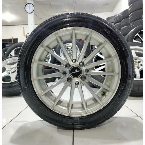 Jual velg vossen ring 16 bekas/second velg mobil r16 City,Soluna,Baleno ...