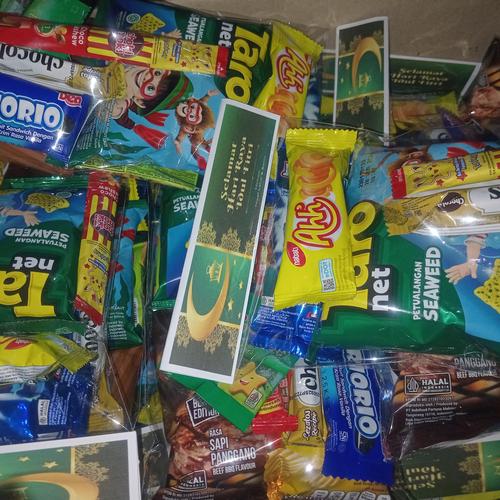 Jual BINGKISAN ULANG TAHUN ultah anak snack tanpa susu model tulisan ...
