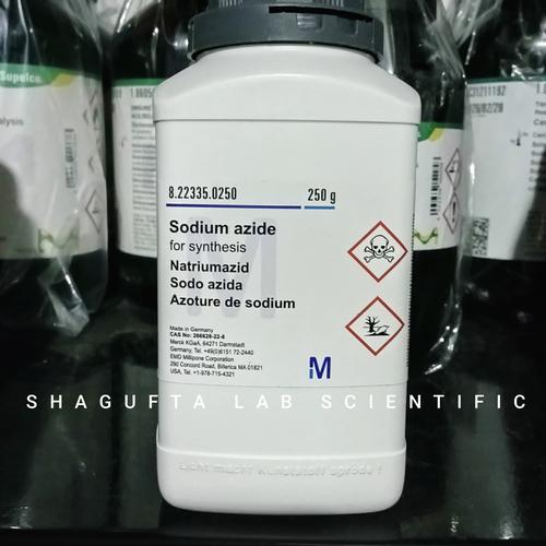 Jual SODIUM AZIDE 250GR MERCK 822335 / NATRIUM AZIDA - Kota Bandung ...
