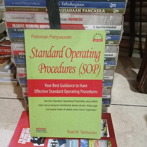 Jual ORI BUKU STANDARD OPERATING PROCEDURES (SOP) - Jakarta Timur ...