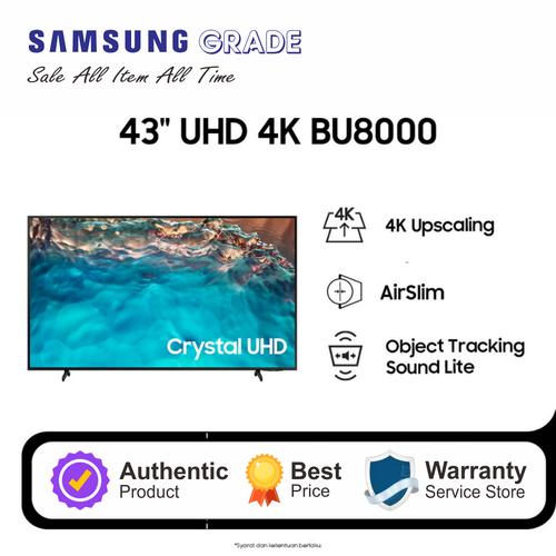 Jual SAMSUNG 43" Crystal UHD BU8000 UA43BU8000K - Kota Semarang ...