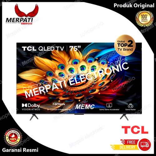 Jual TCL 75C655 QLED PRO 4K UHD SMART GOOGLE TV 75 Inch ONKYO 2.1CH ...