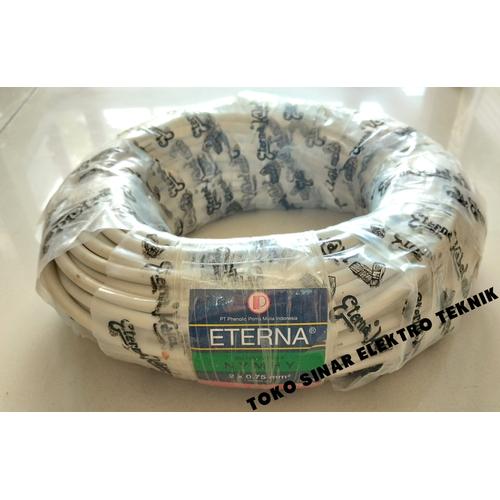 Jual Kabel Listrik NYMHY 2x0.75 Kabel NYMHY 2x0,75 ETERNA PERMETER - Kab. Bekasi - Toko Sinar ...