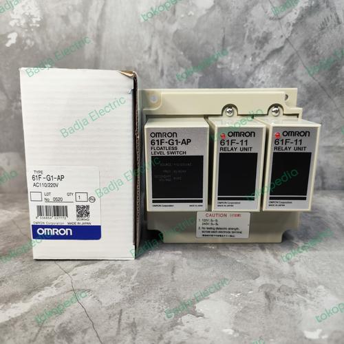 Jual Floatless Switch Water Level Control WLC 2 Tangki 61F-G1-AP Omron ...