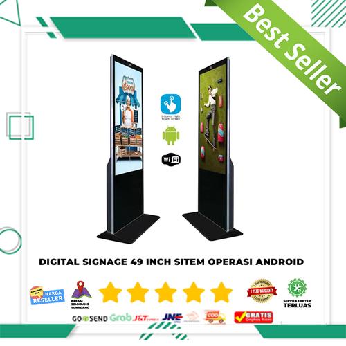 Jual DIGITAL SIGNAGE ANDROID 49 INCH TOUCHSCREEN DISPLAY - Kota ...