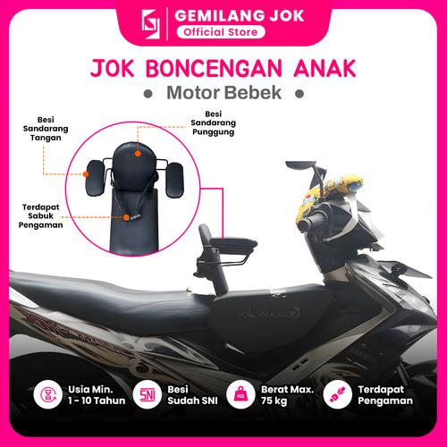 Jual Kursi Bonceng Anak Motor Bebek Ada Besi Sandaran Dan Sabuk - SMASH ...