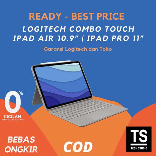 Jual Logitech Combo Touch Detachable Keyboard With Trackpad Ipad