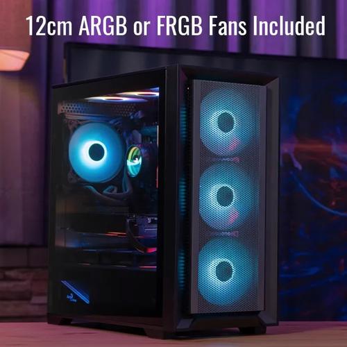 Promo Aerocool Gaming CPU Case Tern Mini V2 ARGB - Tempered Glass ...