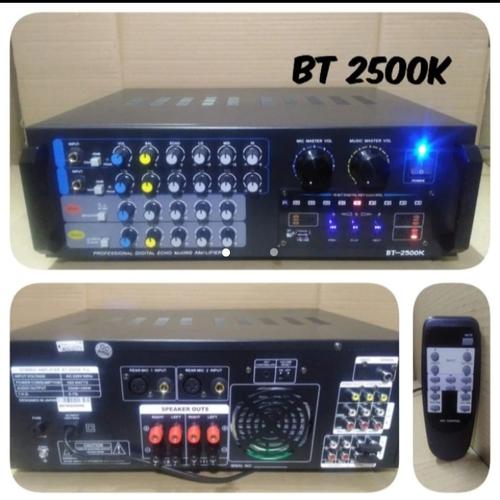 Jual Power Amplifier BT 2500K Bluetooth USB Original BT-2500K - Jakarta ...