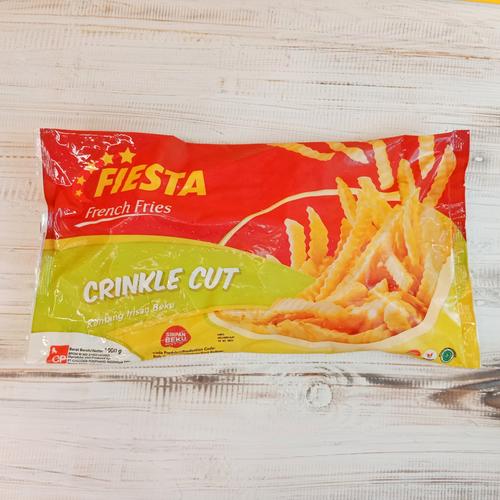 Jual Kentang Goreng French Fries Fiesta Crinkle Cut Kentang Begerigi ...
